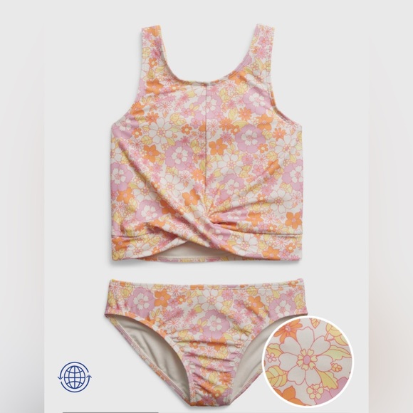 Swim | Nwt Gap Kids Tankini | Poshmark